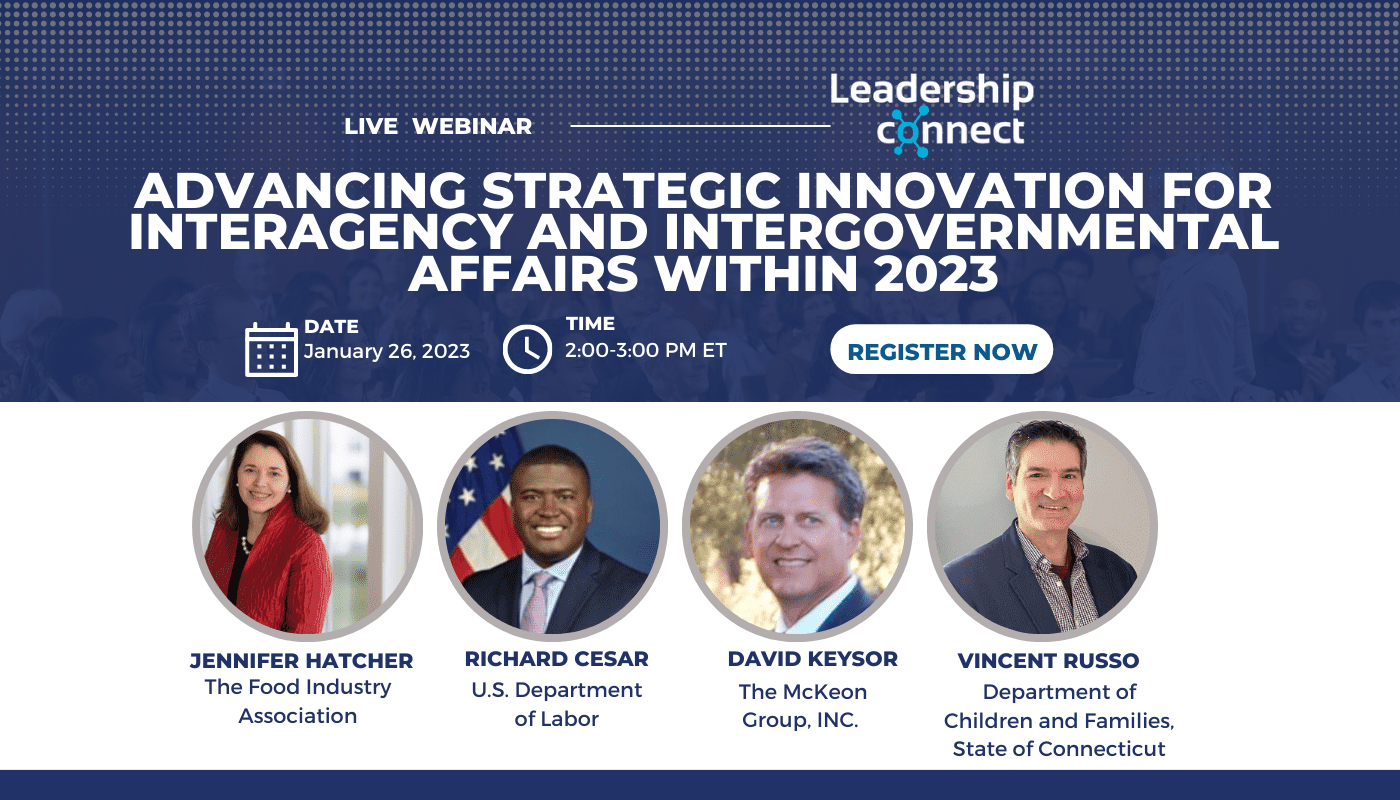 Advancing Strategic Innovation for Interagency and Intragovernmental ...