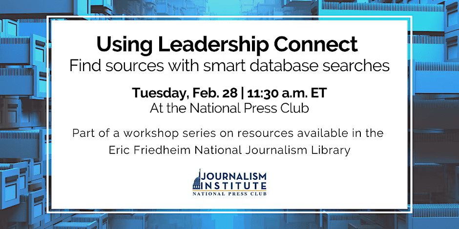 Using Leadership Connect: Find sources with smart database searches ...