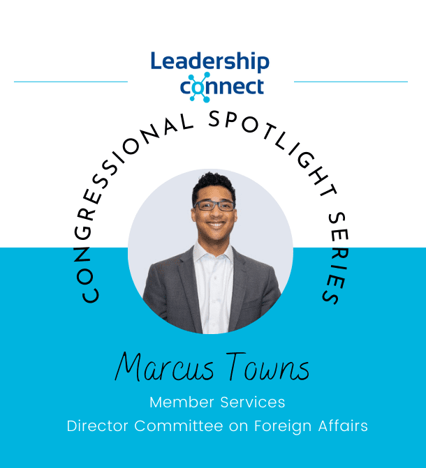 Congressional Spotlight Interview Series with Marcus Towns | Leadership ...