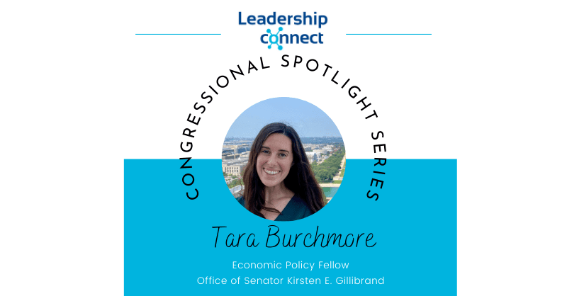Congressional Spotlight Interview Series with Tara Burchmore | Leadership Connect